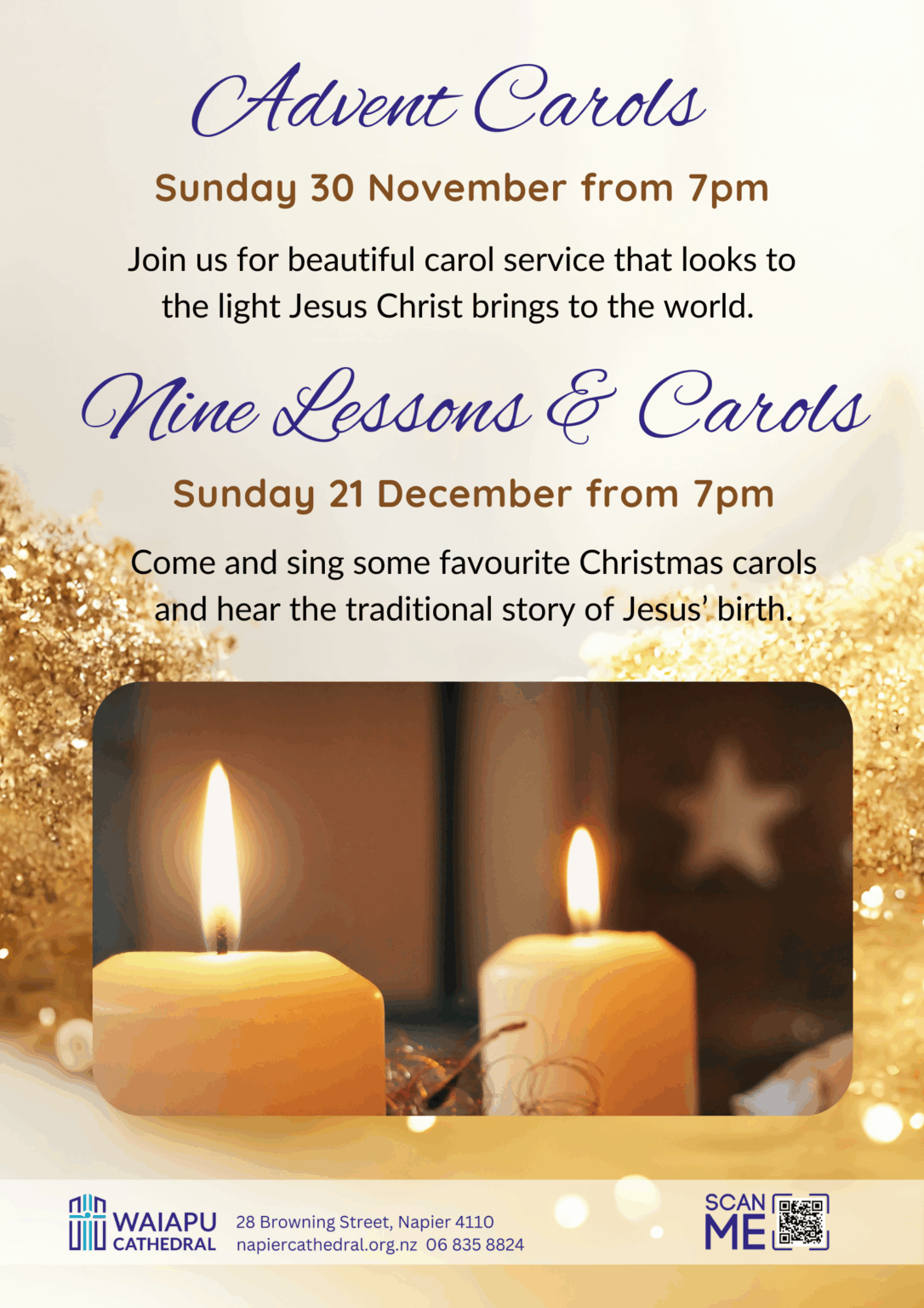 Advent Carols Service - Waiapu Anglican Cathedral
